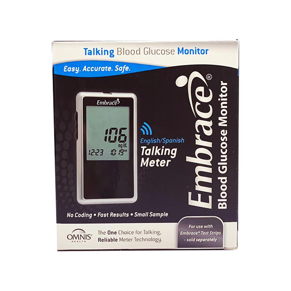 Embrace Blood Glucose Talking Meter – Ample Medical